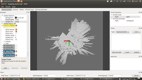 Slam Hectormapping Rviz Visualization Showing Everything But The Map