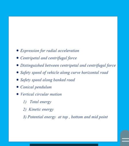 Circular Motion Notes Pdf Class 11 Circular Motion Handwritten Notes Pdf Download Shop