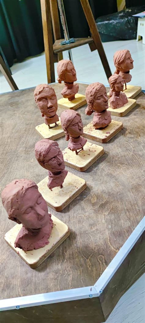 Скульптура Школа рисунка и черчения Александры Асейкиной