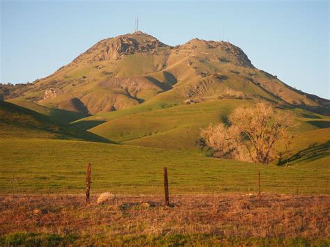 Sutter Buttes From Pass Road Usa