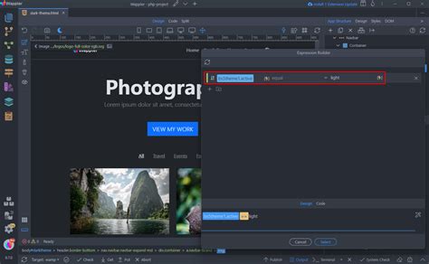 Using Bootstrap 5 Dark Mode Bootstrap 4 And 5 Visual Designer Wappler Community
