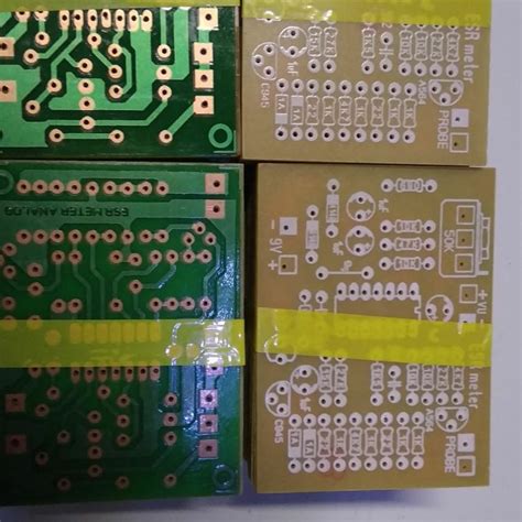 Pcb Esr Meter Analog Tl084 Lazada Indonesia