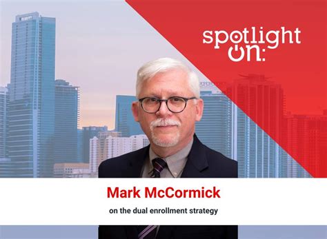 Spotlight On Mark Mccormick President Middlesex College Caa