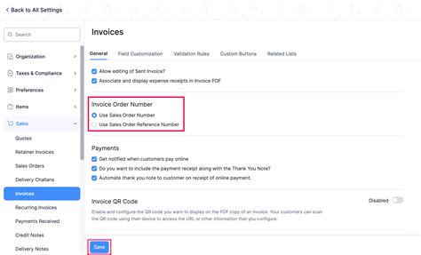 Auto Populate So Number Or So Reference Number Faq Zoho Books