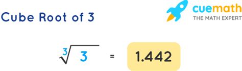 Cube Root Of 3 How To Find The Cube Root Of 3 [solved]