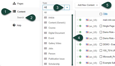 Adding New Content Articles Events Etc In DotCMS Web Team
