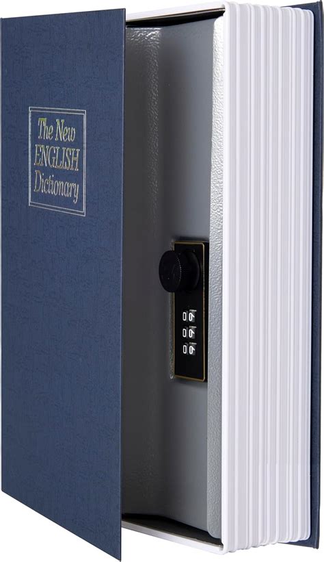 Atlas Book Safe With Combination Lock Dictionary Diversion Book Safe