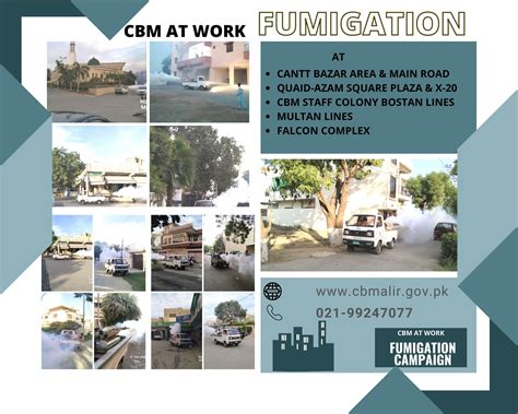 CBM At Work November Malir Cantt Today