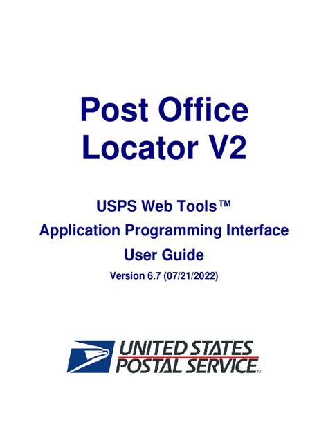 Fillable Online Open Source Docs For Usps Web Tools Apis Built By Lob Fax Email Print Pdffiller
