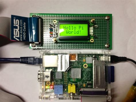 Подключение Lcd дисплея к Raspberry Pi
