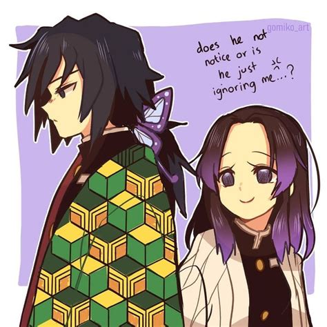 Giyu X Shinobu Anime Demon Anime Dragon Slayer