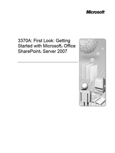 Ms Press Moc3370a First Look Getting Started With Microsoft Office