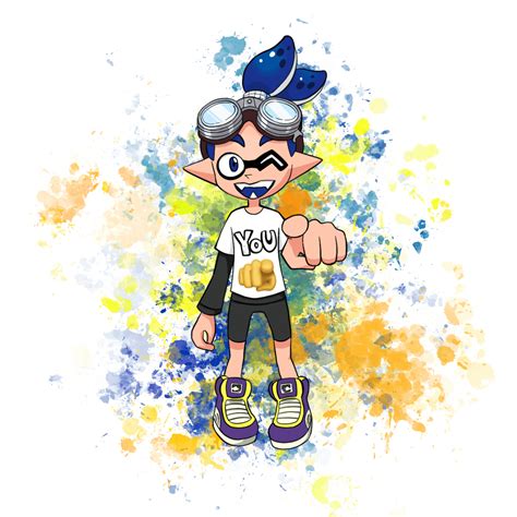 You All Dressed Up As John Splatoon So For Halloween John Dressed Up As