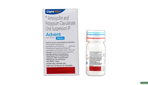 Buy Advent 228 5mg Syrup 30 Ml Online At Best Prices Wellness Forever