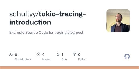 Github Schultyytokio Tracing Introduction Example Source Code For