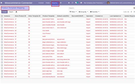 Odoo Woocommerce Connector Aagam Infotech