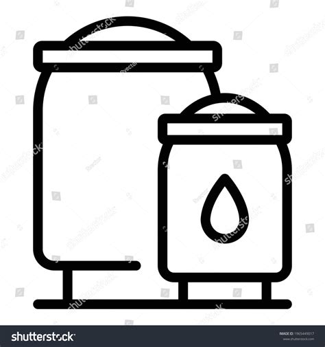 Oil Storage Icon Outline Oil Storage Stock Vector Royalty Free 1965449017 Shutterstock
