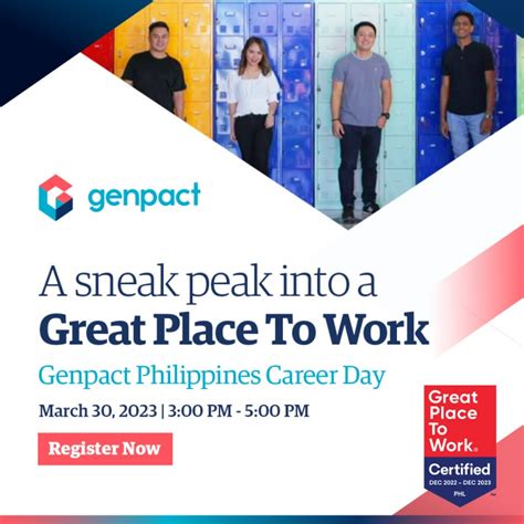 Genpact On Linkedin Genpact Philippines Career Day Genpact On Linkedin Genpact Philippines Career Day