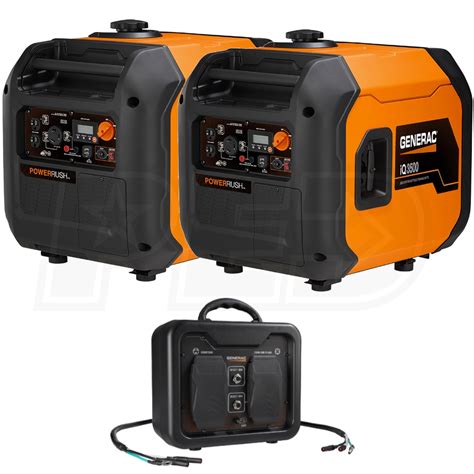 Generac Iq3500 2 3000 Watt Ultra Quiet Electric Start Portable Inverter Generator Carb W