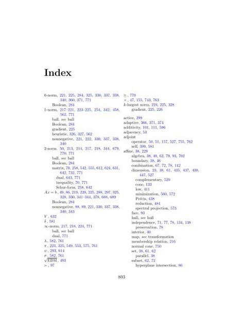 Dattorro Convex Optimization Ccrma