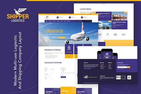 Shipper Logistic Transportation Html Template Latest Version