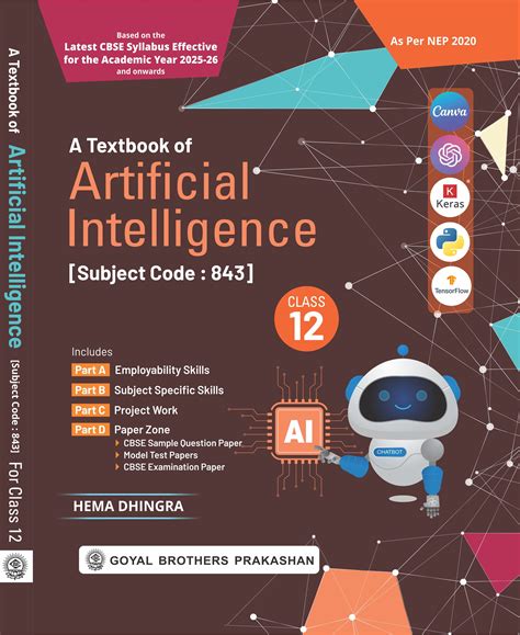 A Textbook Of Artificial Intelligence For Class 11 Subject Code 843 A Y 2025 26