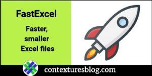 Fix Slow Excel Files With FastExcel Tools Contextures Blog