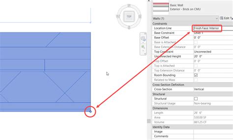 solved wall location line appears not to work properly autodesk