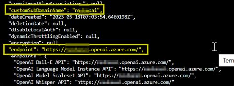 Azure Error Creating Private Endpoint For Openai Ai Service Doesnt Have Customsubdomainname