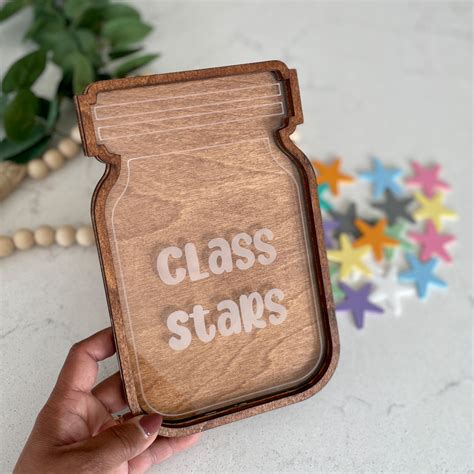 Class Stars Reward Jar With Tokens Timeless Notions
