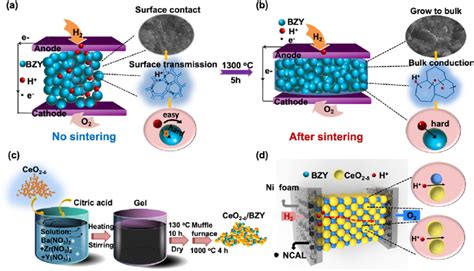 Schematic Of The Proposed Design Ideas For Surface Proton Conduction