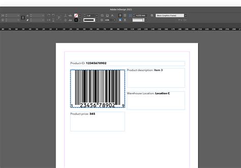 Barcodes And Indesign Mail Merge Barcode Producer