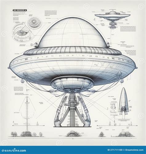 Alien Spaceship Blueprints