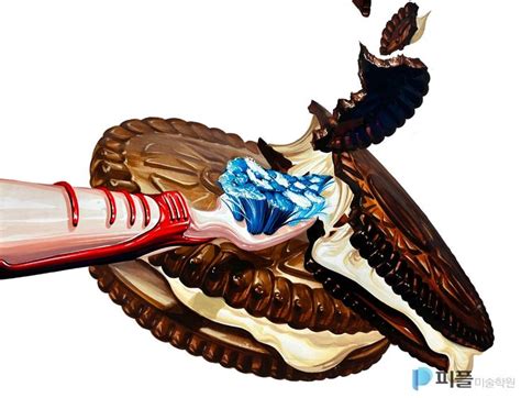 칫솔 개체묘사 칫솔 기초디자인 En 2024