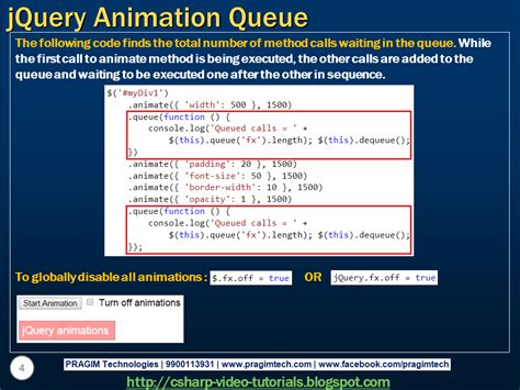 Sql Server Net And C Video Tutorial Jquery Animation Queue
