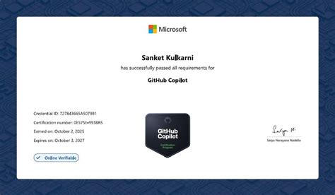 Githubcopilot Certification Ai Softwaredevelopment Devtools Productivity Codingwithai