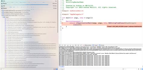 Ios App Gets Crashed In Mainm Autoreleasepool While Scrolling