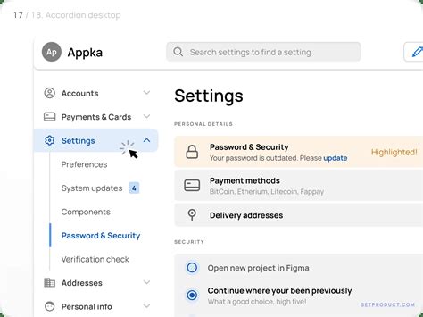 Accordion UI Design Styles States Usage Templates