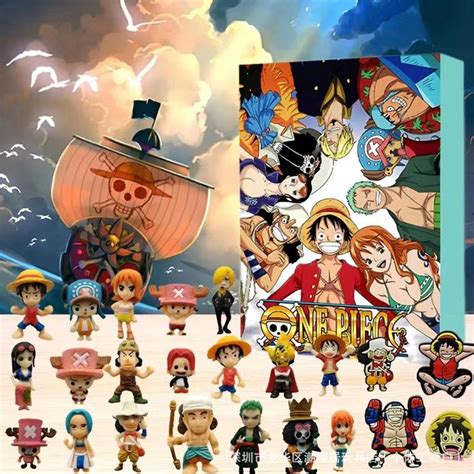 One Piece Luffy Christmas Ts Boxes 24 Day Countdown Surprise Advent