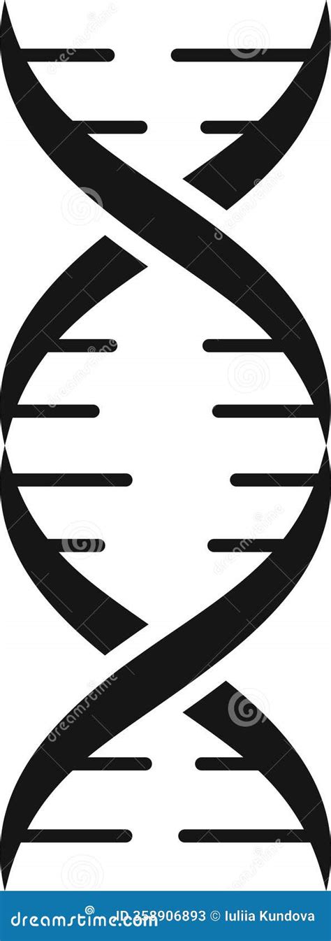 Dna Spiral Structure Dna Helix Complementary Strand Of Sequences Genetic Code Or Genome Gene