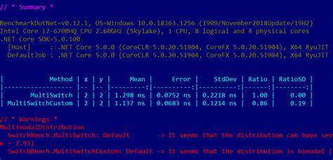 Multi Conditional Switch Statements Produce Sub Optimal Jit Code · Issue 46592 · Dotnetruntime