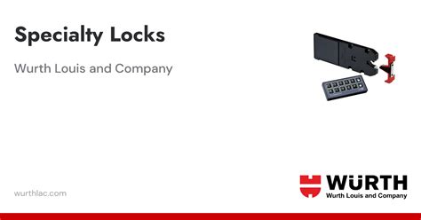 Specialty Locks Keyless And Magnetic Locks For Woodworkers Wurth