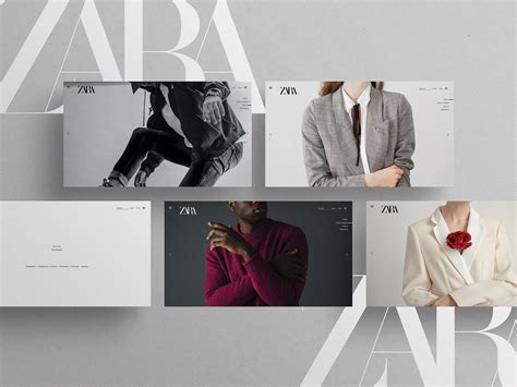 Zara Web Design On Behance