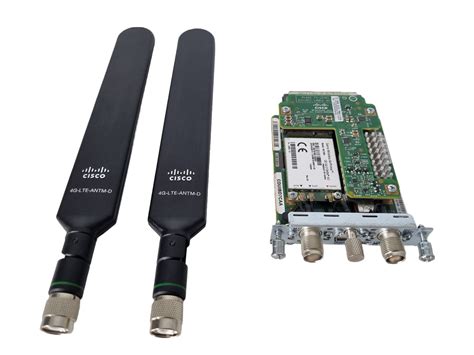 Cisco 4g Lte 2 0 Enhanced High Speed Wan Interface Card Ehwic 4g Lte Au 2x Antennas