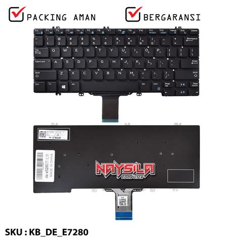 Jual Keyboard Dell Latitude 5280 5288 5289 5290 7280 7290 7380 E5280 E5288 E5289 E5290 E7280