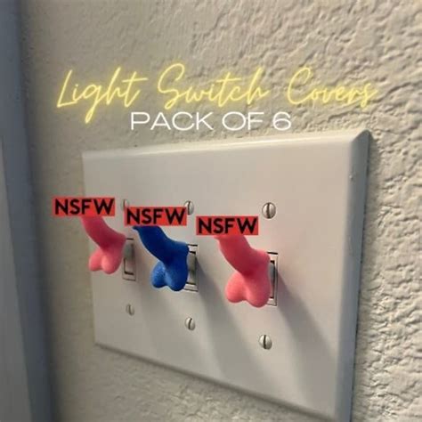 Penis Light Switch Etsy