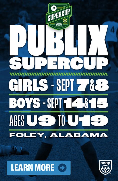2024 Publix Supercup Join Us In September Foley Al