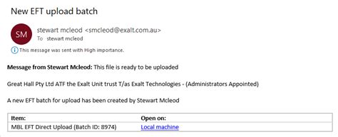 Banking Integration Steps To Create Upload Aba And Bpay Files Transactions Per File Aryza
