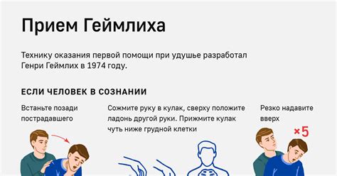 Прием Геймлиха Пикабу