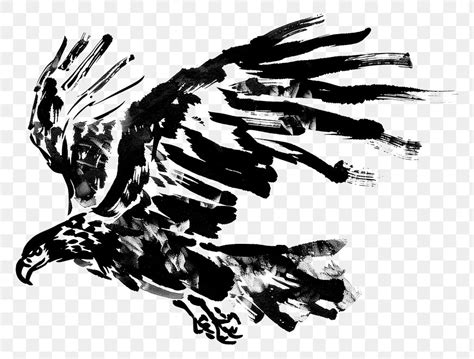 Png Eagle Japanese Minimal Eagle Premium Png Rawpixel